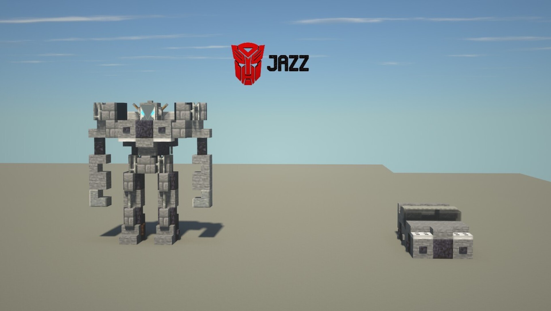 Transformers 2007 Figure Collection Minecraft Map