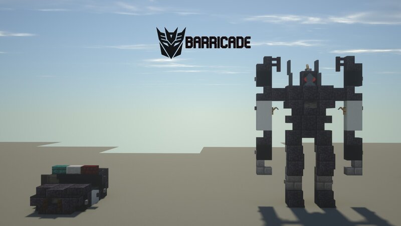 Transformers 2007 Figure Collection Minecraft Map