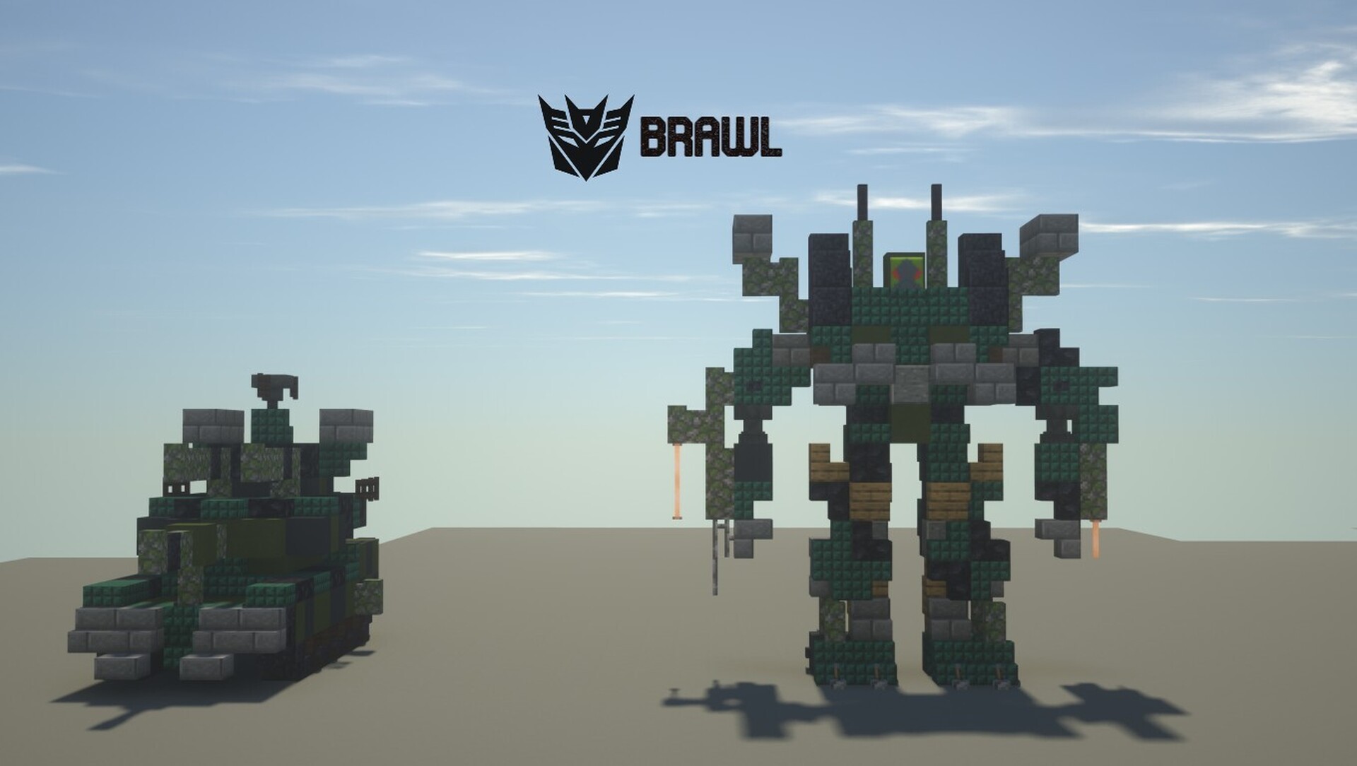 Transformers 2007 Figure Collection Minecraft Map