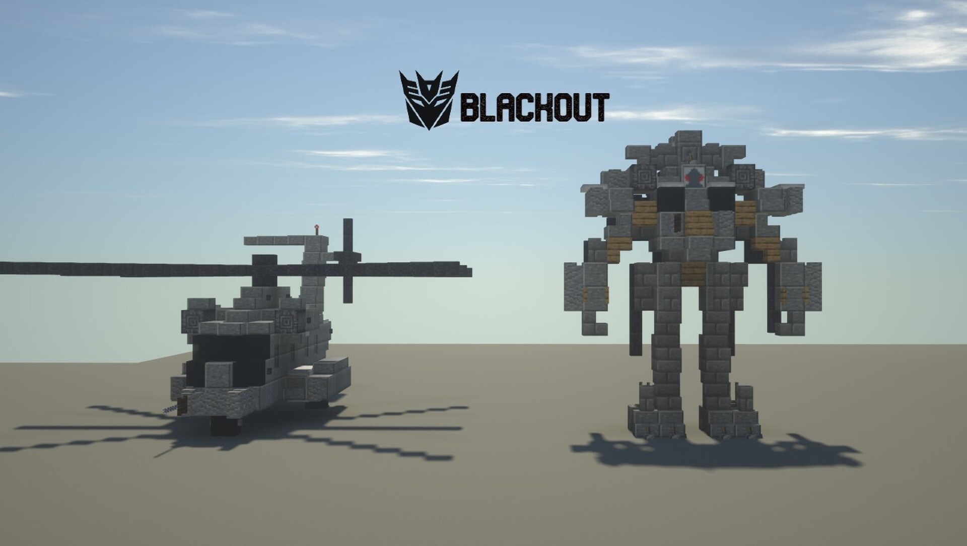 Transformers 2007 Figure Collection Minecraft Map