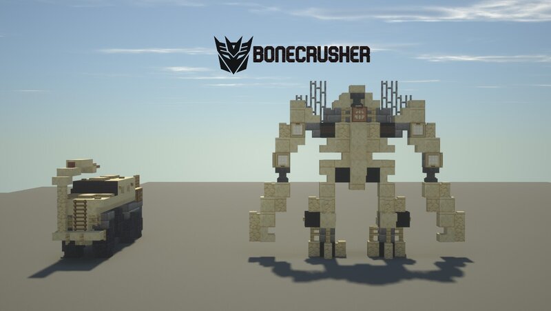 Transformers 2007 Figure Collection Minecraft Map