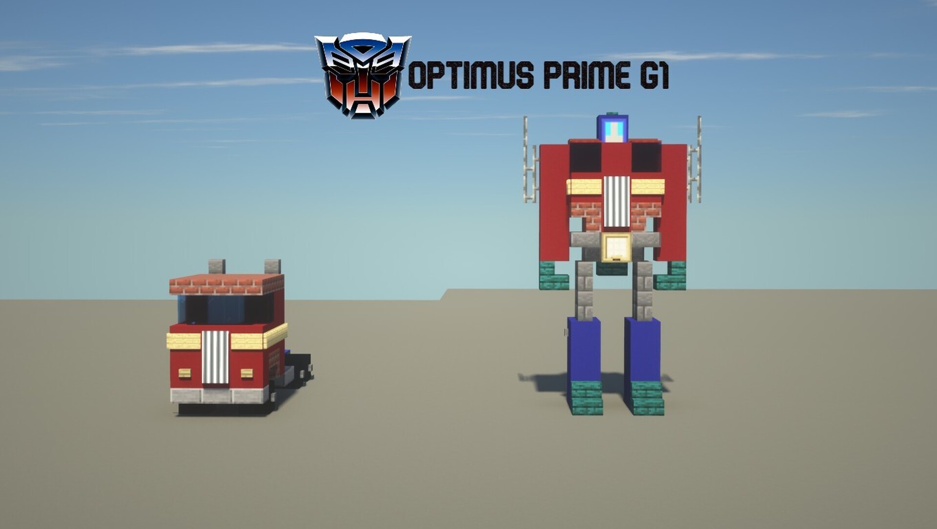 Transformers 2007 Figure Collection Minecraft Map