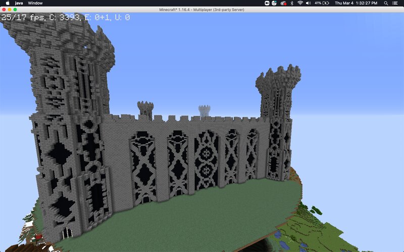 Castle Walls Minecraft Map