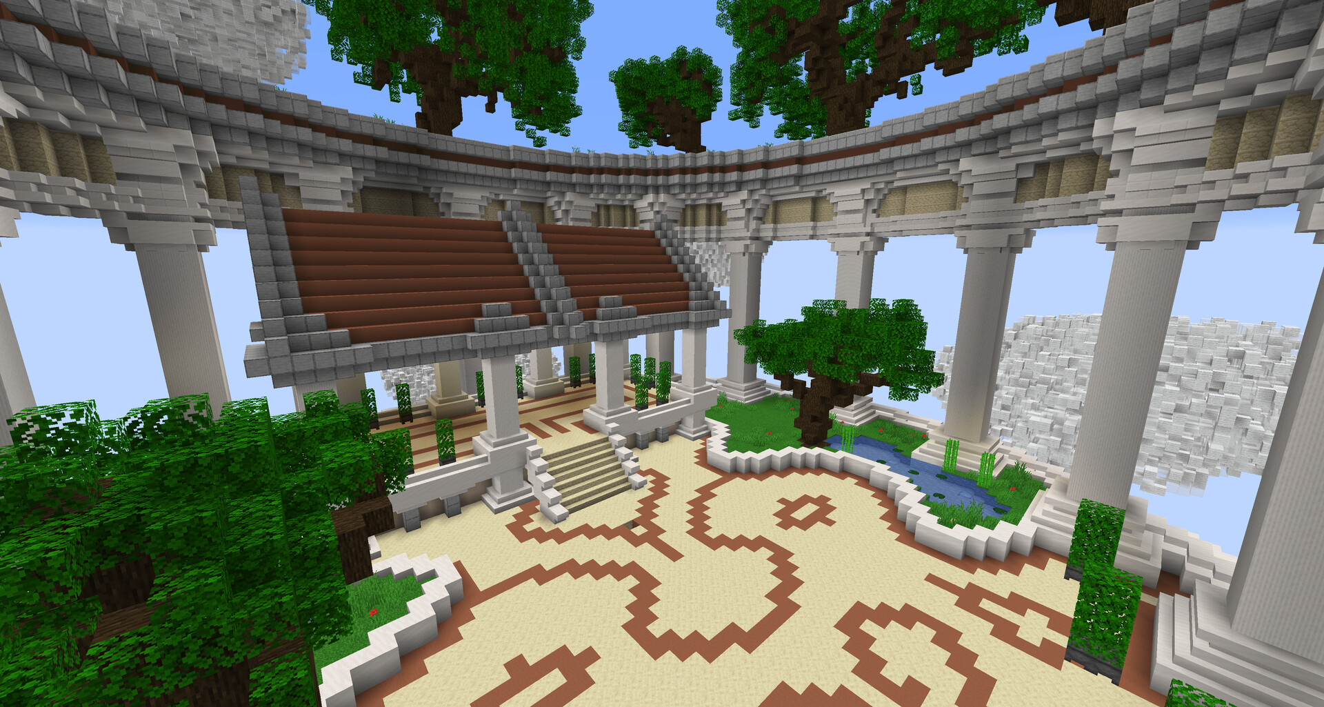 BLISS | Greek Lobby Minecraft Map