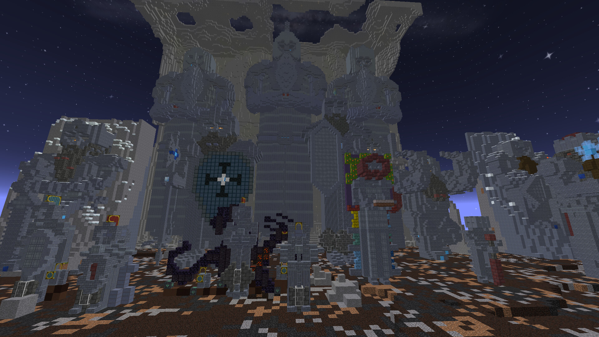 Dwarven Statues Minecraft Map