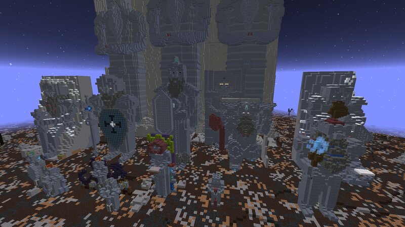 Dwarven Statues Minecraft Map