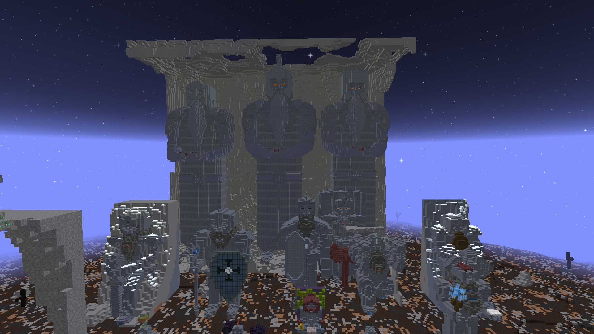 Dwarven Statues Minecraft Map