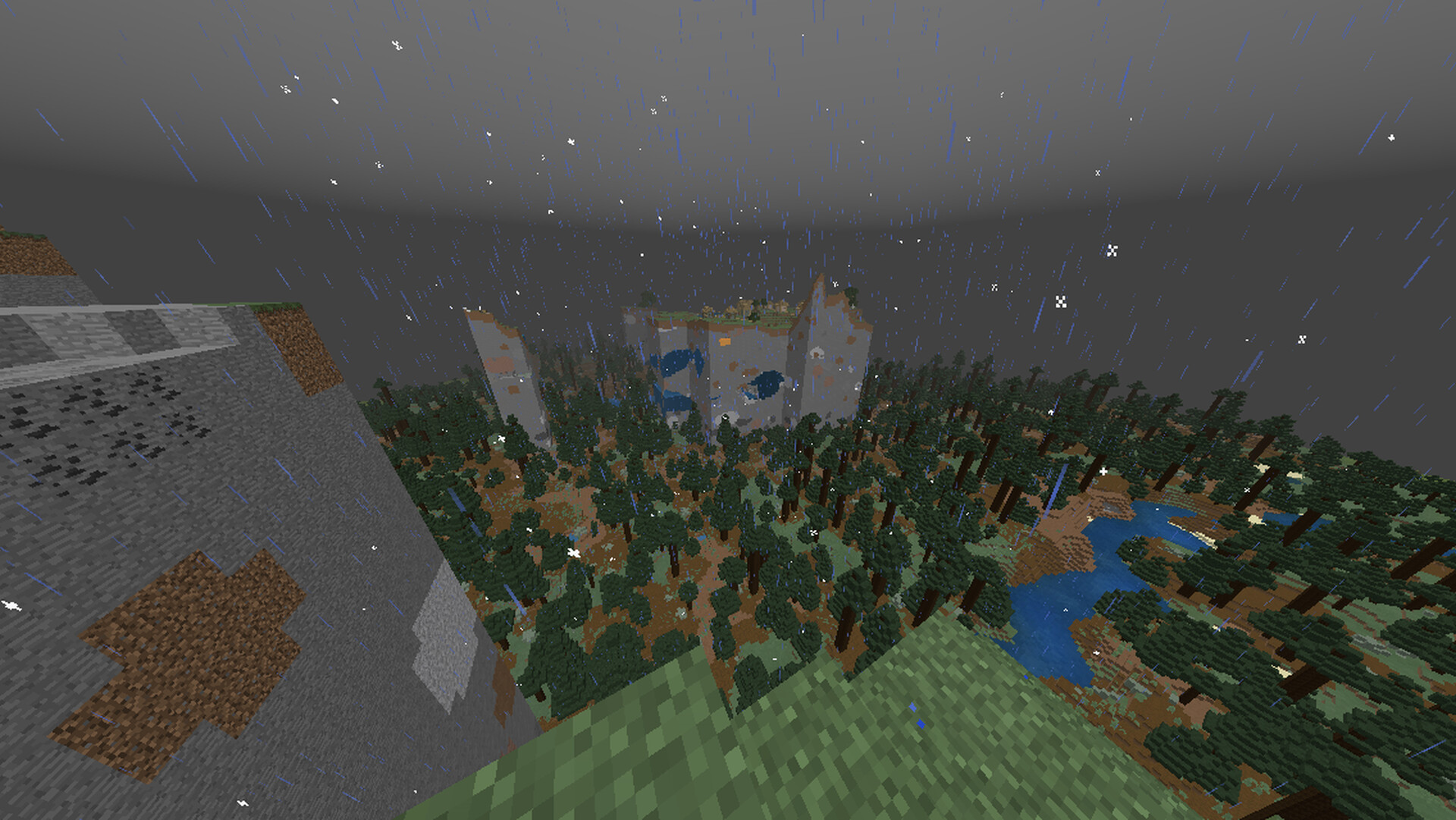 1.18 merging with 1.17. Minecraft Map