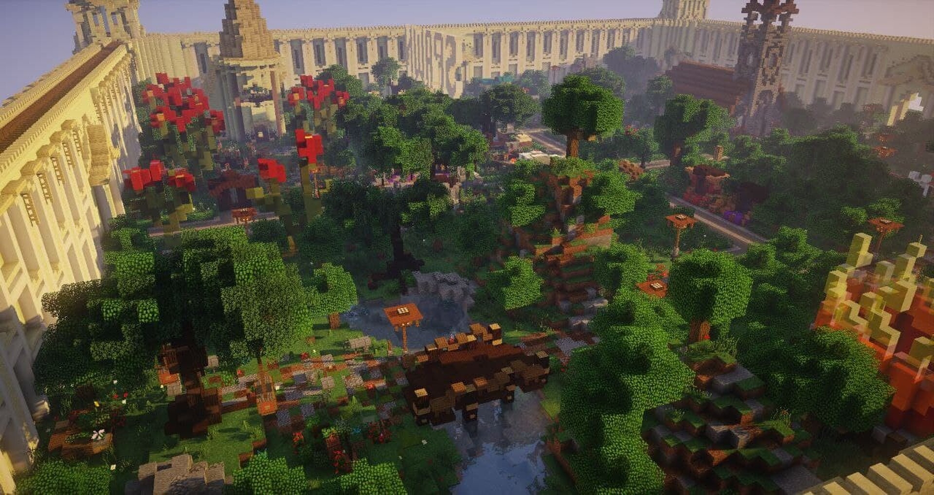 Spawn for my unfinished project (1.17.1) Minecraft Map