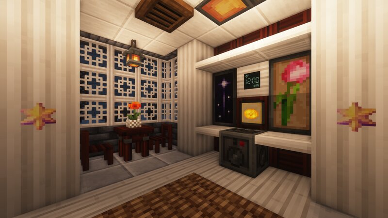 Winter Cocoa Café Minecraft Map