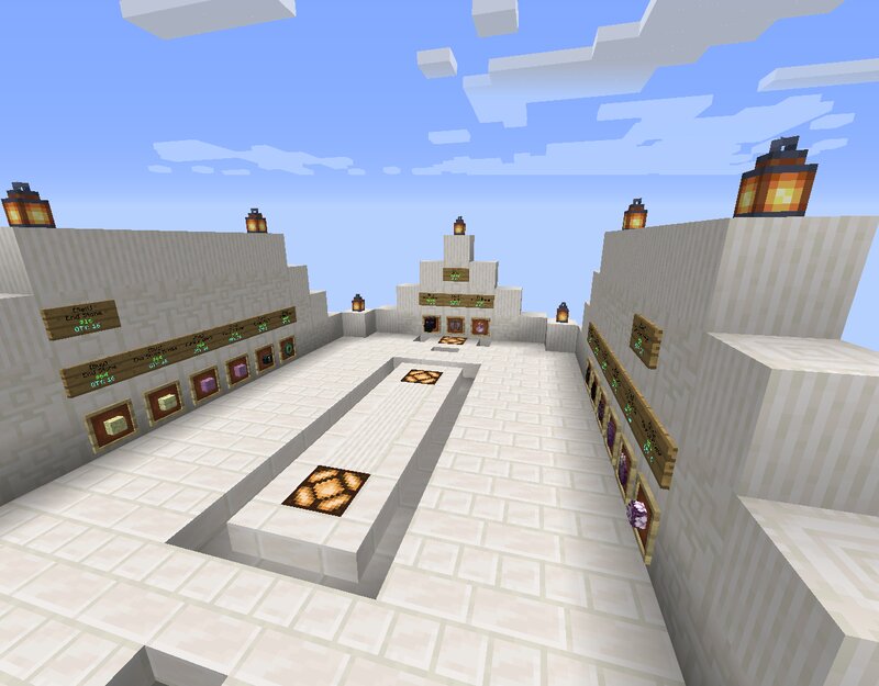 SkyBlock with sign shop (updated) Minecraft Map