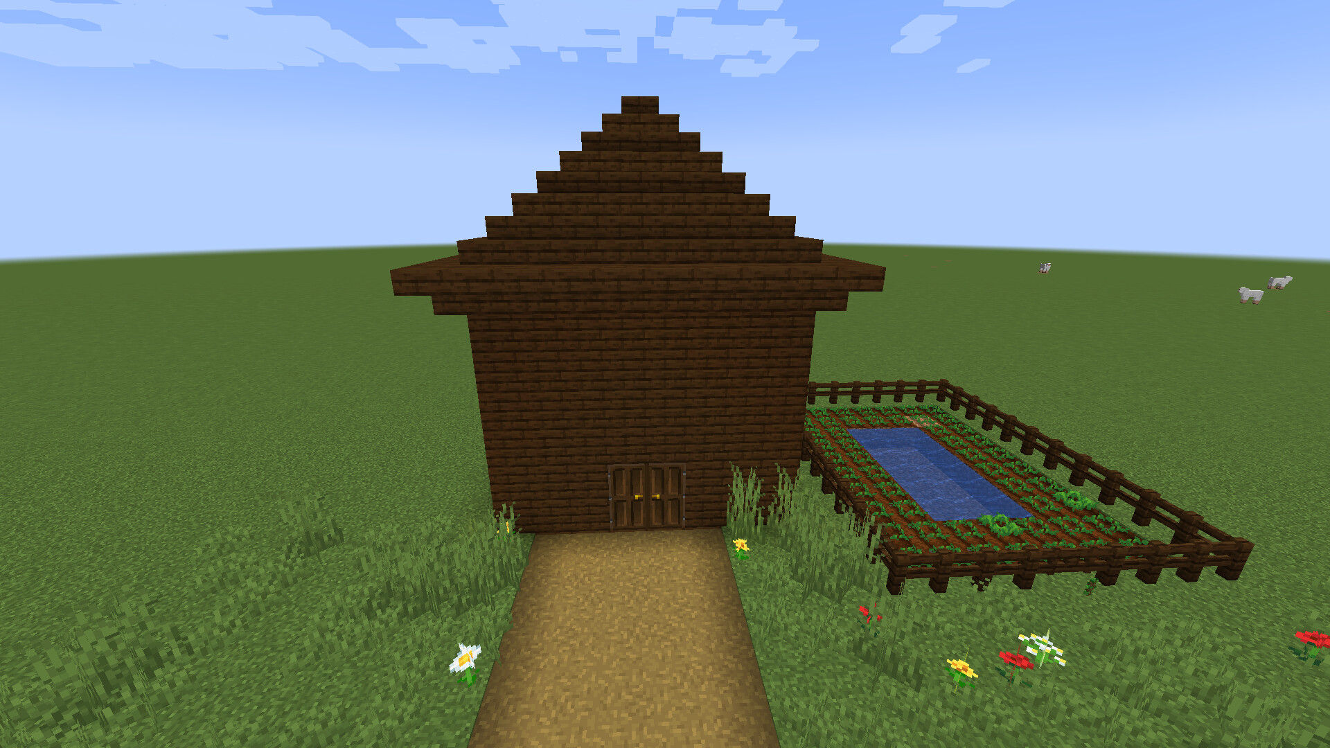 Bridge & Houses Minecraft Map