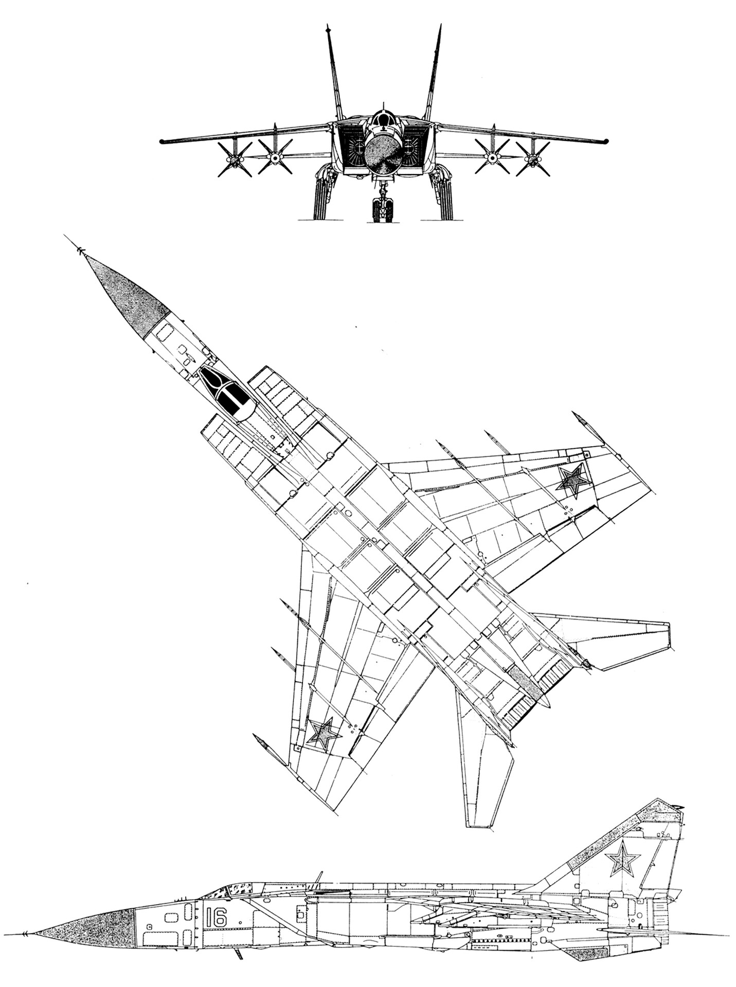 MiG-25PDS 1:1 scale Minecraft Map