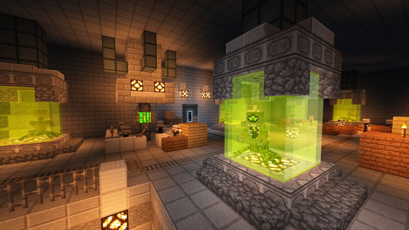 TOTAL MAYHEM fps map by NPC WAR Minecraft Map