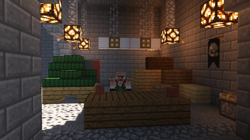 TOTAL MAYHEM fps map by NPC WAR Minecraft Map