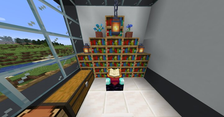 Modern House For Survival Minecraft Map