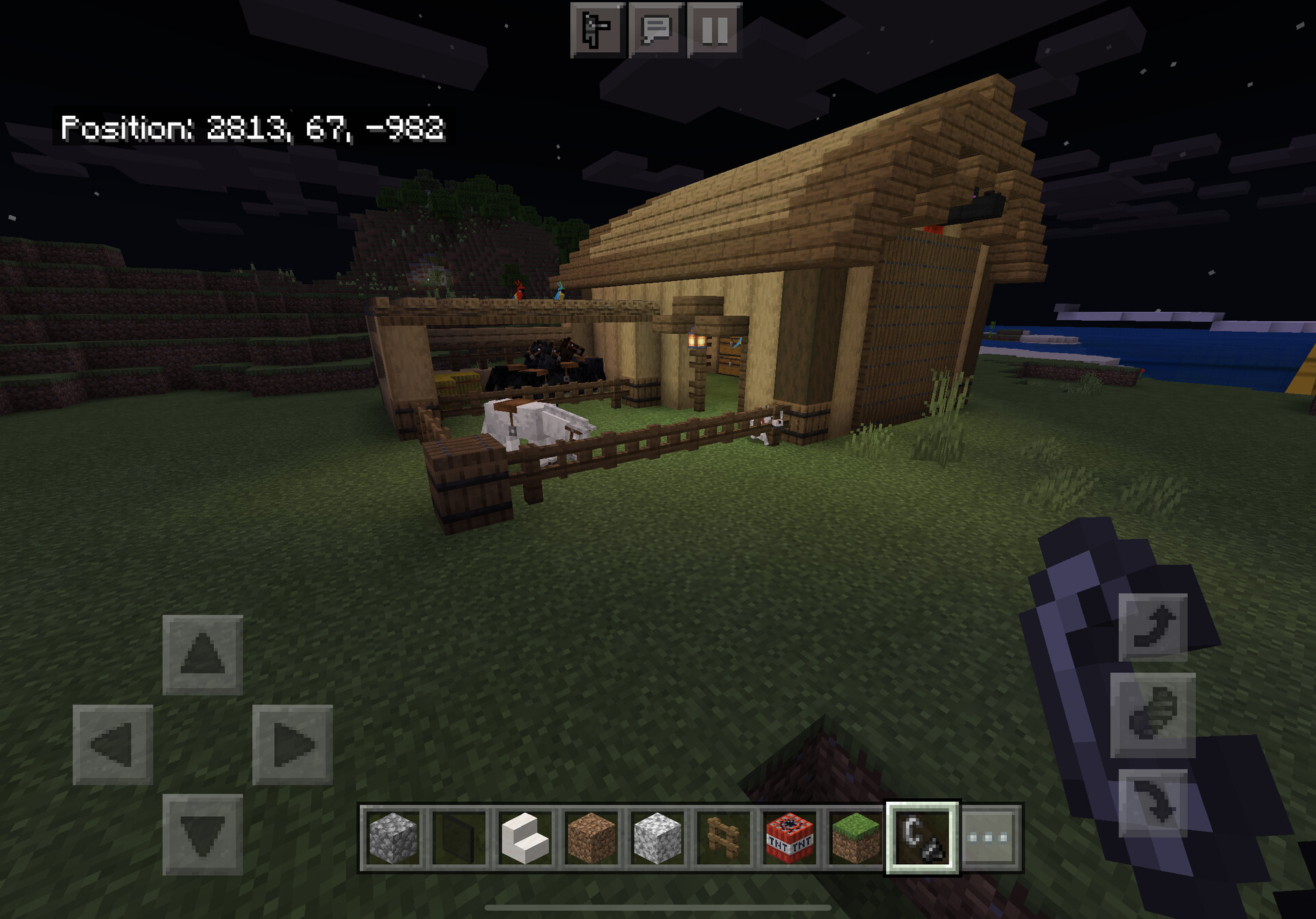 Cute barn Minecraft Map