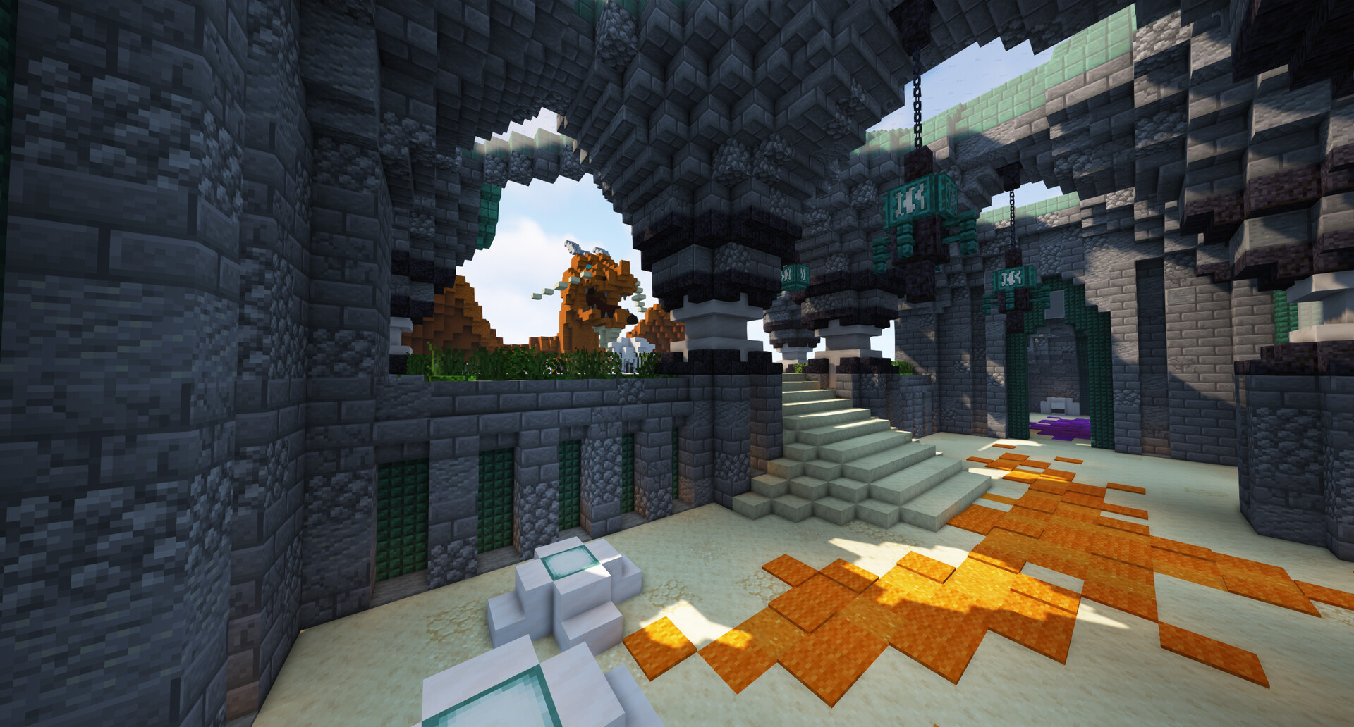 Hall of Fame - Rising Dragon Minecraft Map