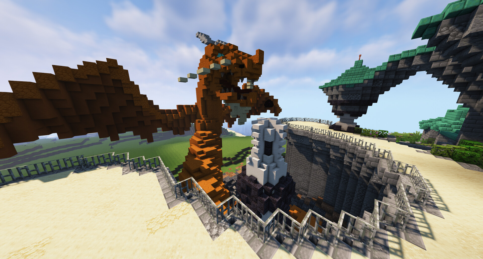 Hall of Fame - Rising Dragon Minecraft Map