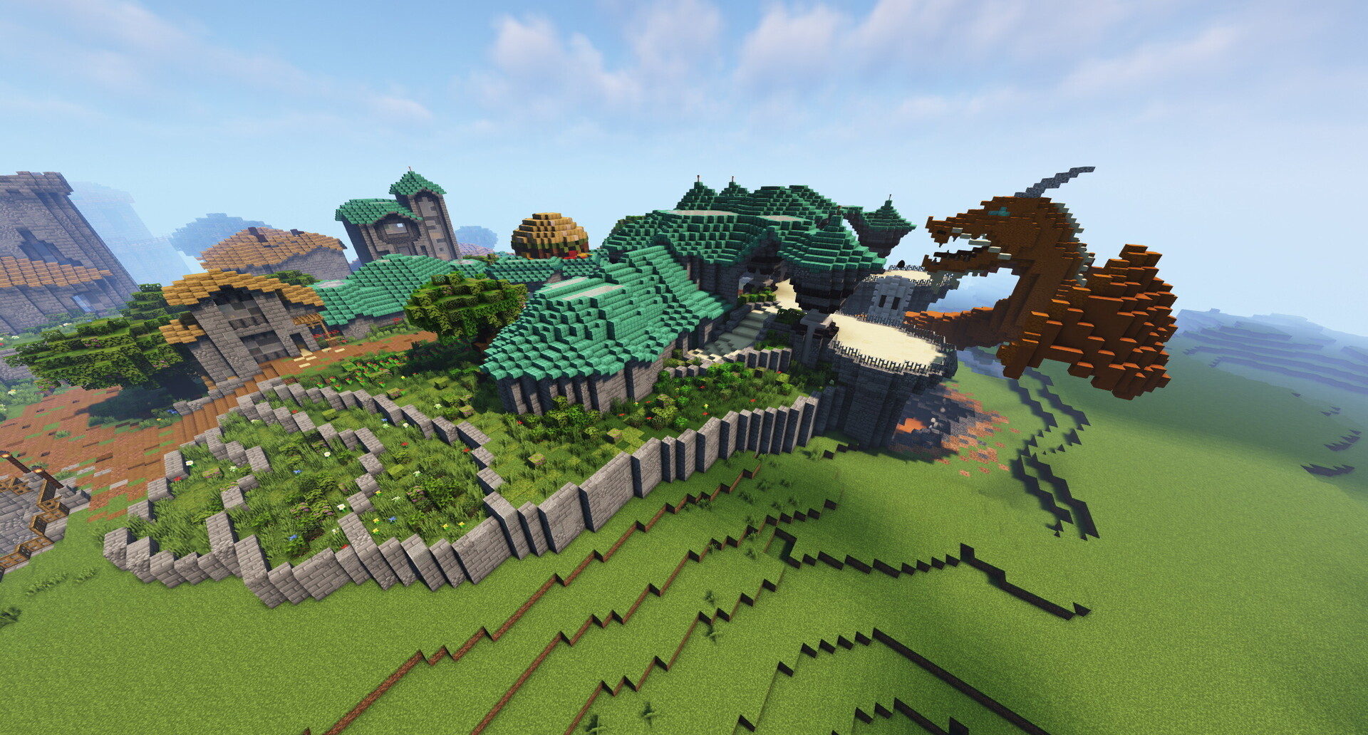 Hall of Fame - Rising Dragon Minecraft Map