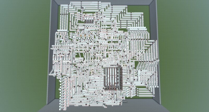 Numerophile Gray Minecraft Map