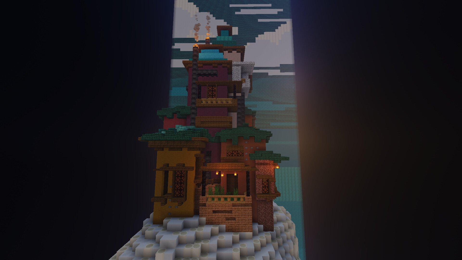 HERMIT CRAB HOUSE [BUILD ON BUILDERSREFUGE] Minecraft Map
