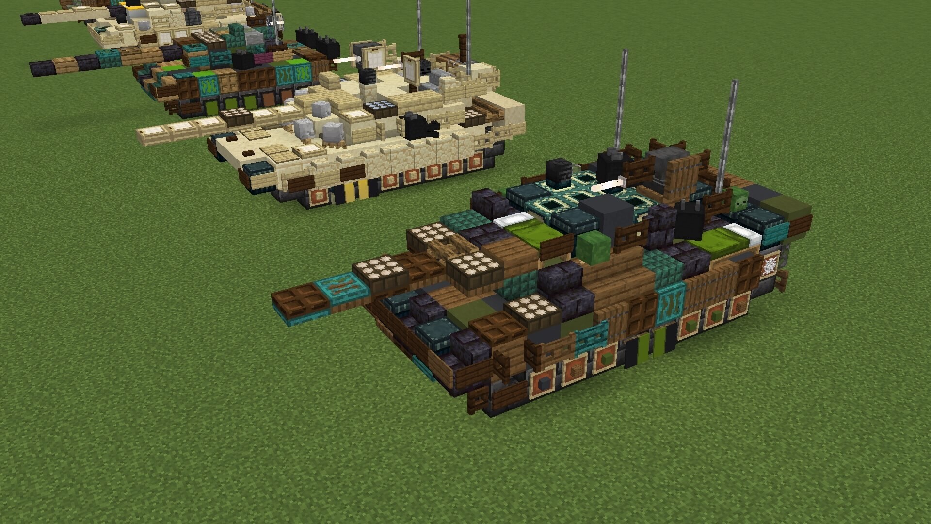 Leopard2A7+ MBT (1.5:1) Minecraft Map