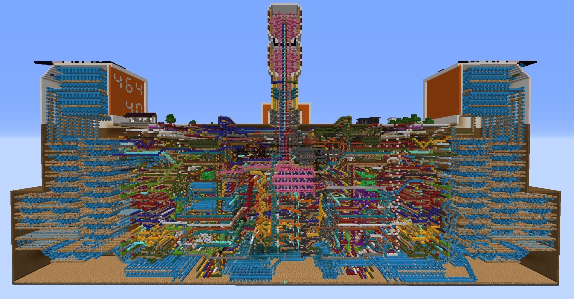 Redstone Monopoly in Minecraft Minecraft Map