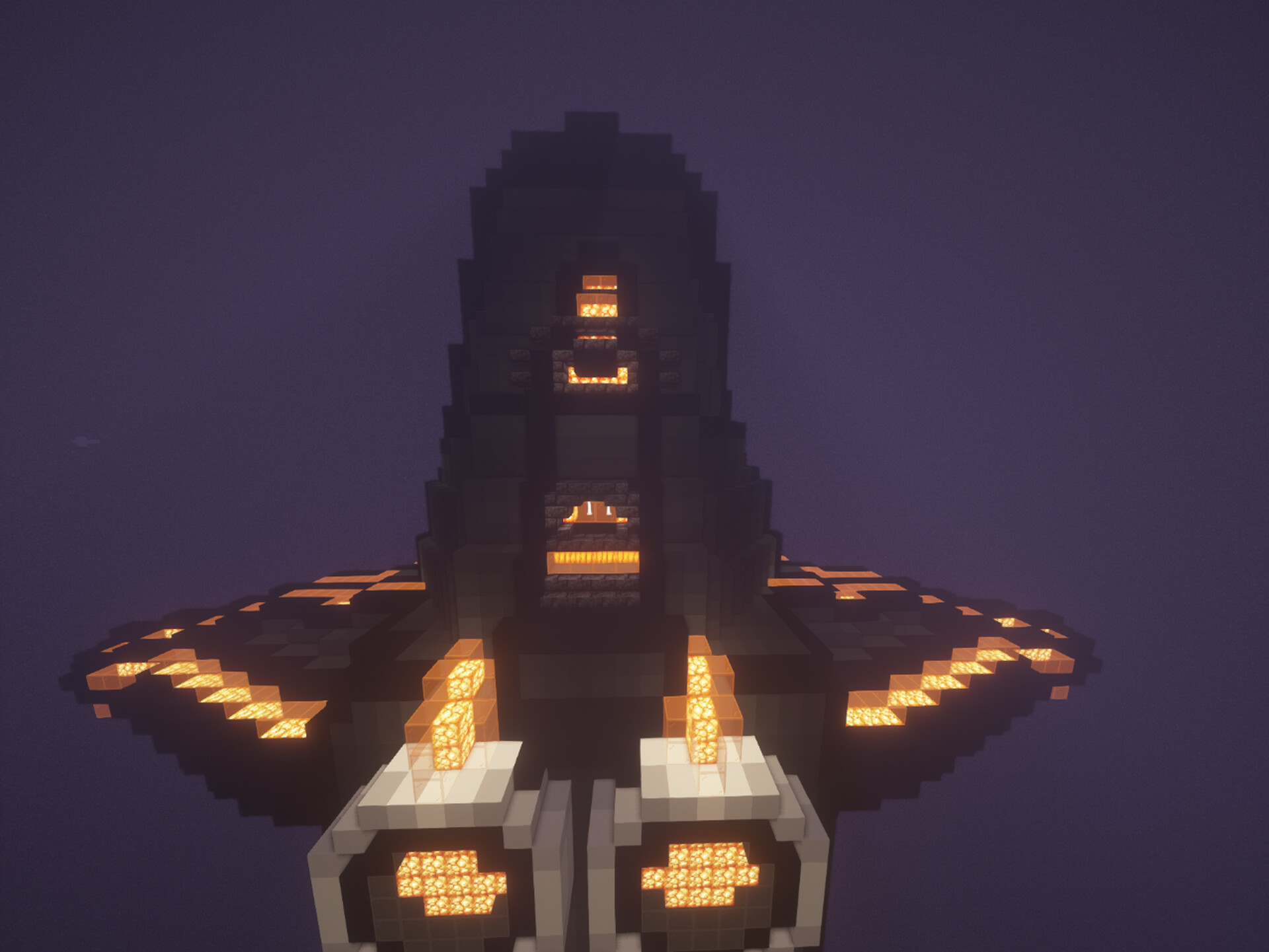 Medium Size Space Ship Minecraft Map