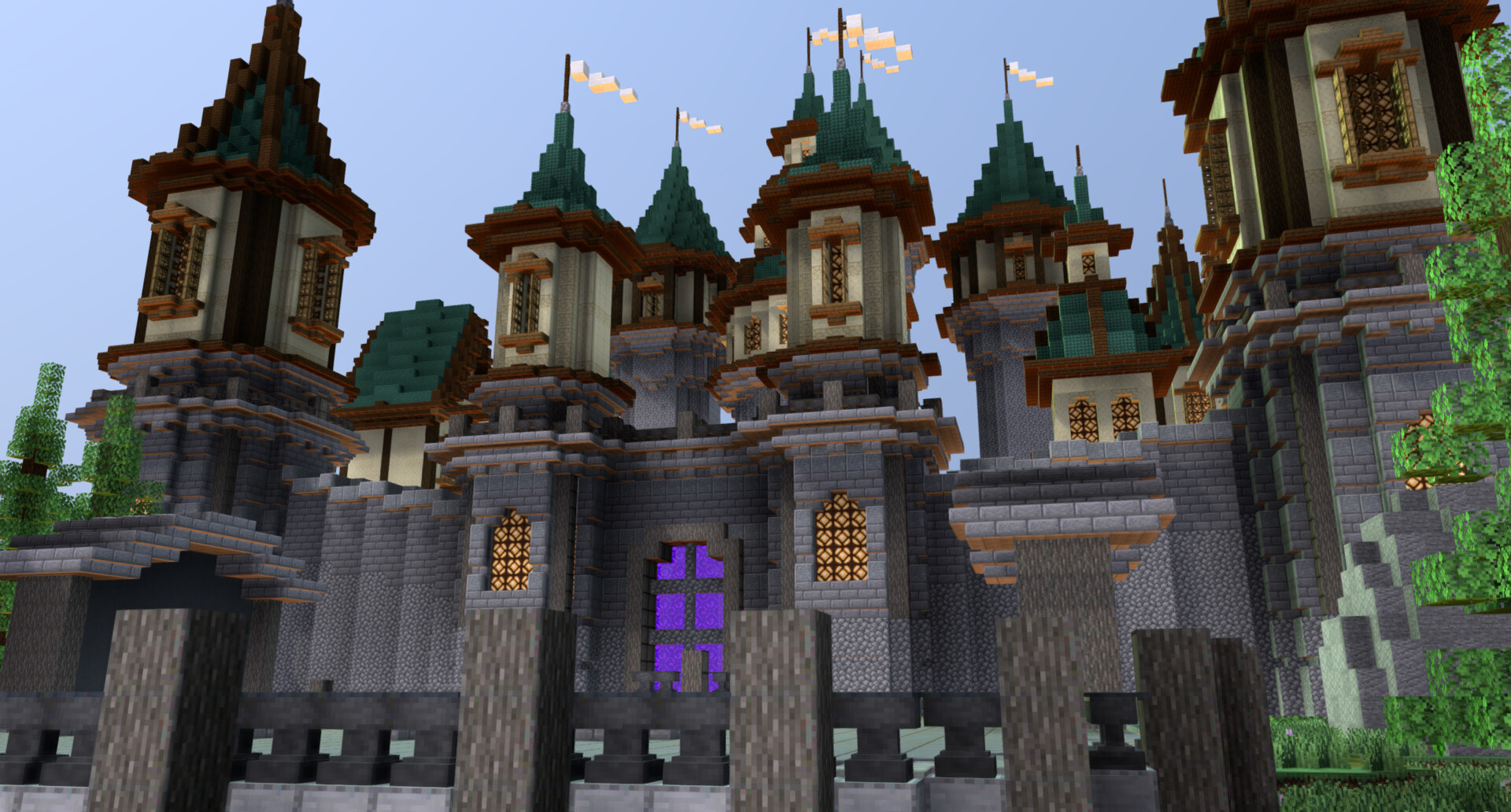 Spawn / Lobby ~ The Prisma Castle Minecraft Map