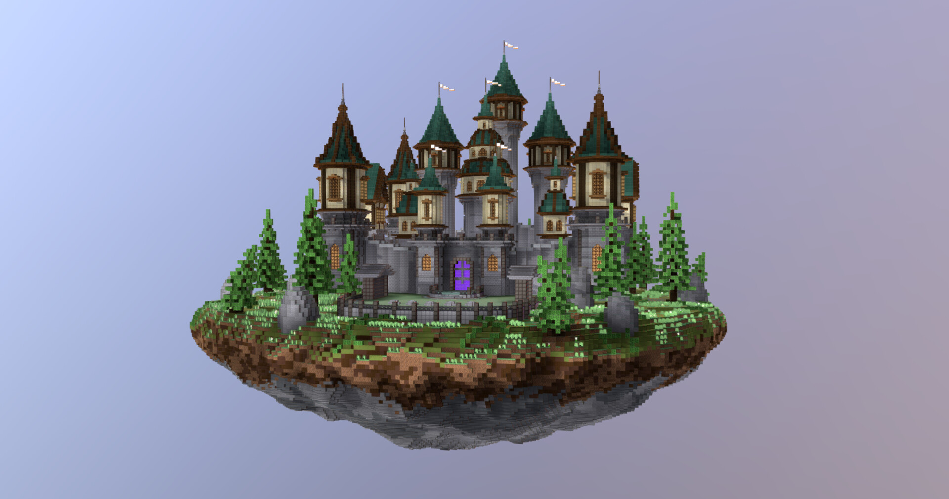 Spawn / Lobby ~ The Prisma Castle Minecraft Map