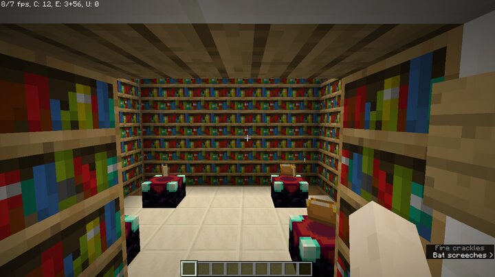 among us house with sceret base Minecraft Map