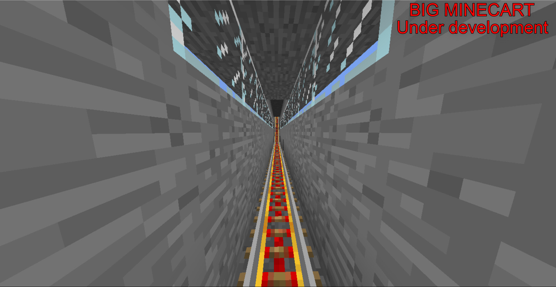 Big Minecart Minecraft Map