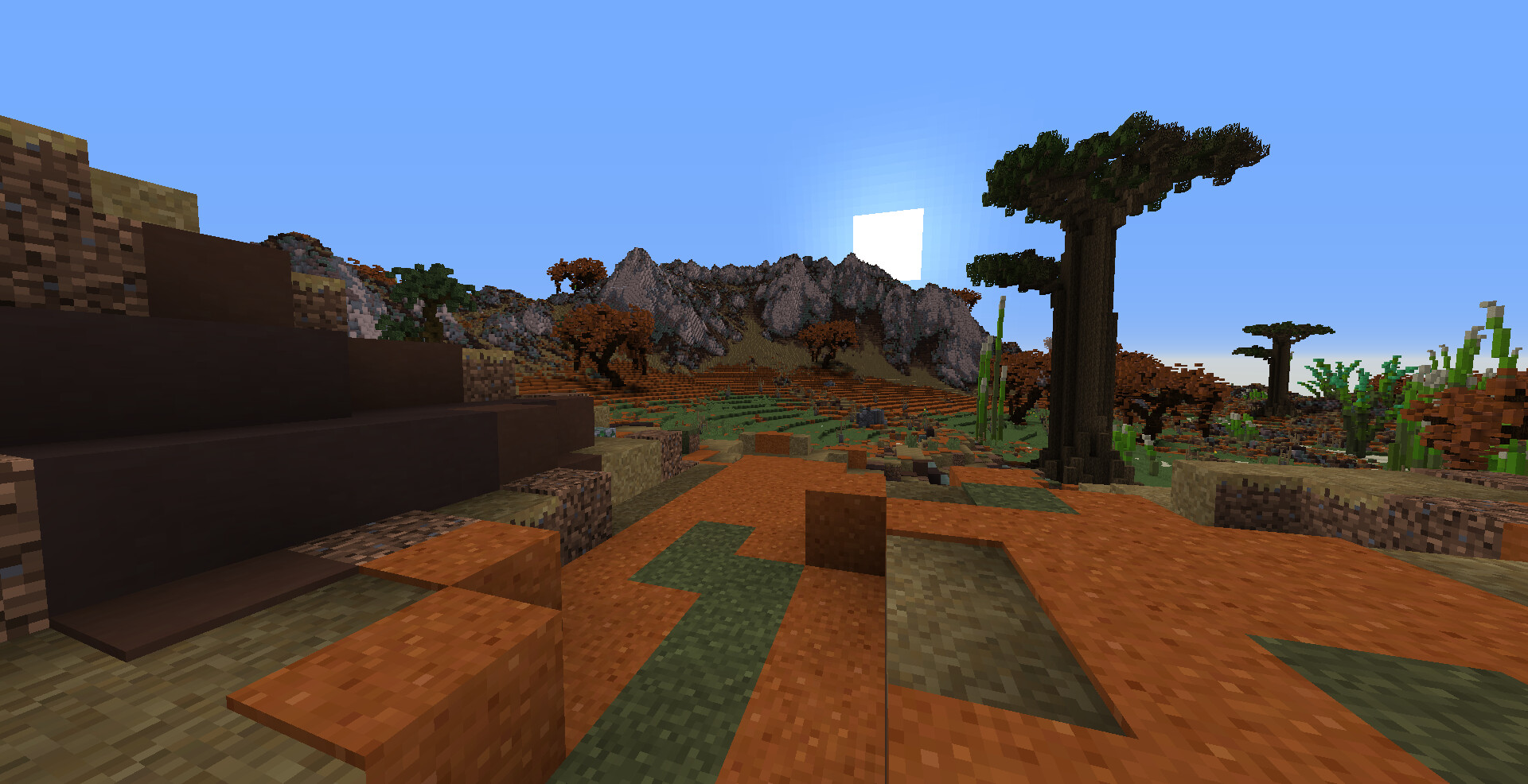 Rift Savannah [3000 x 3000 Custom Terrain] Minecraft Map
