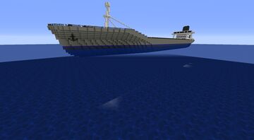 Cargoship Minecraft Maps with Downloadable Schematic