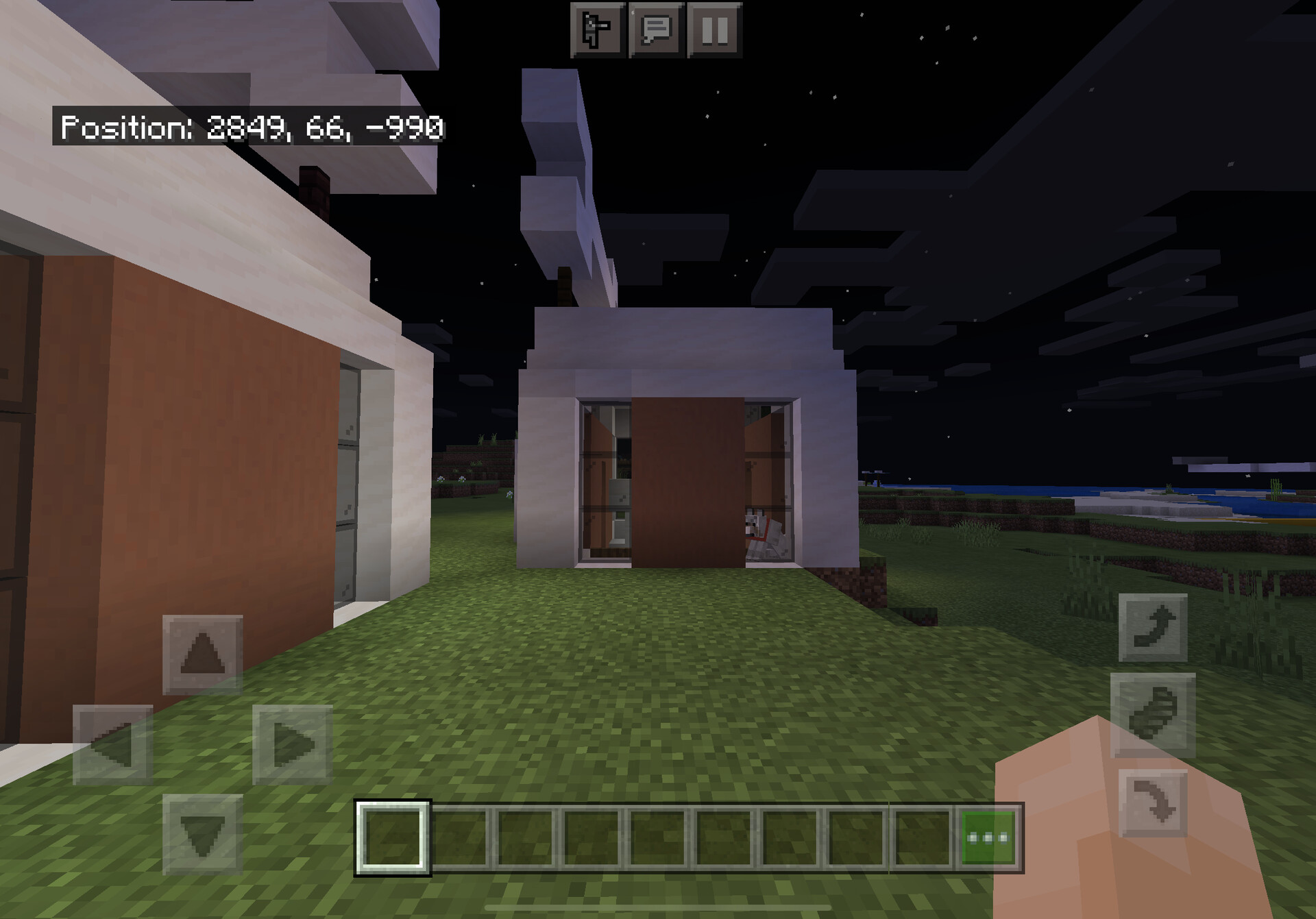 A couple of dog houses Minecraft Map