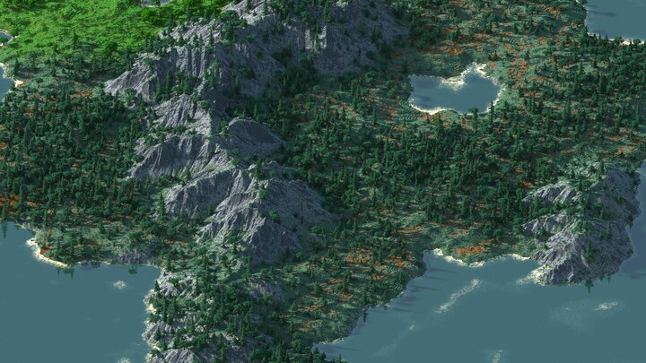 Cycle Stone - 6000x6000 | Landscape & Survival Map | Dungeon & Cave | 1 ...