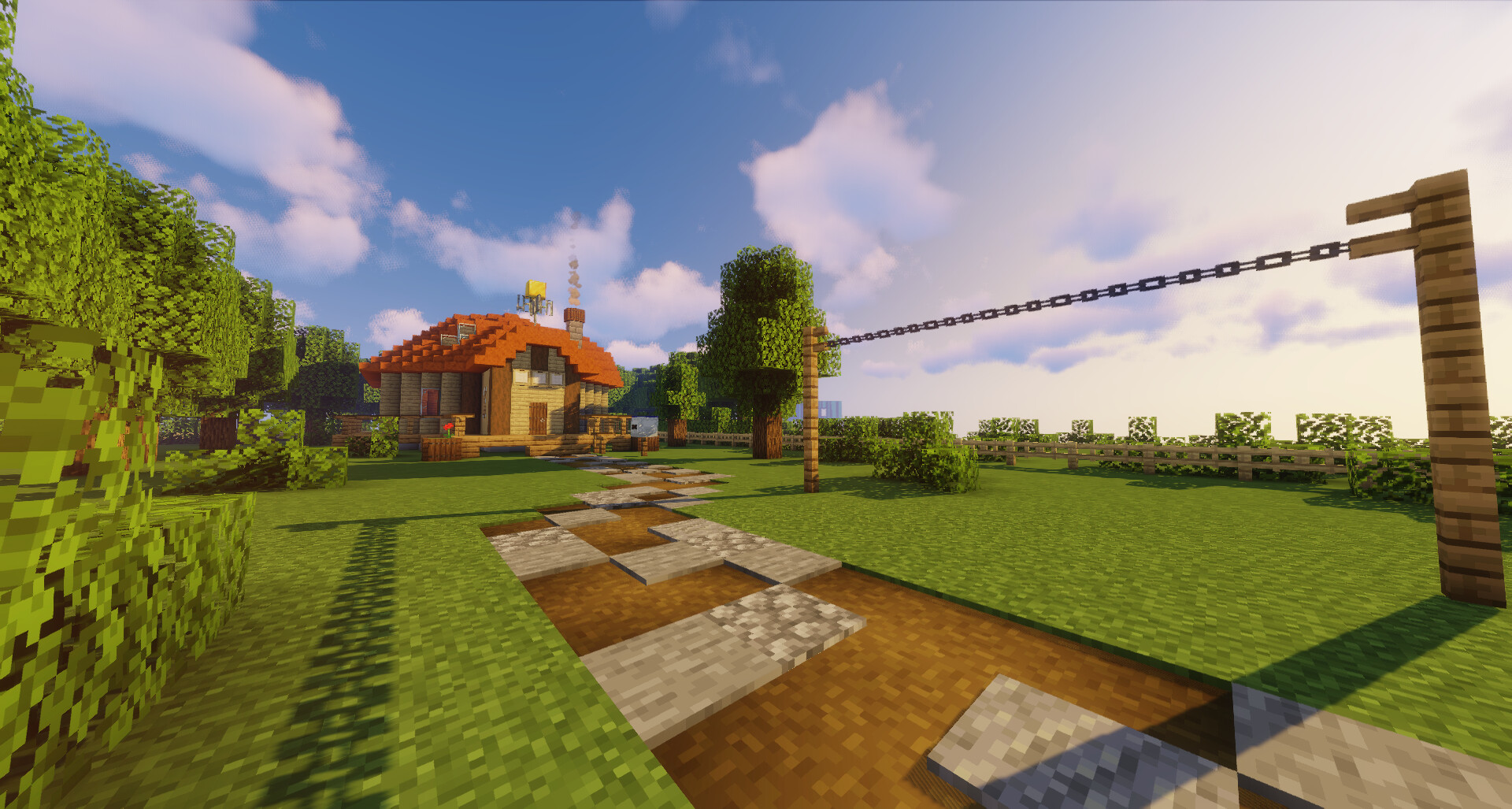 Super Mario - Mario's House Minecraft Map