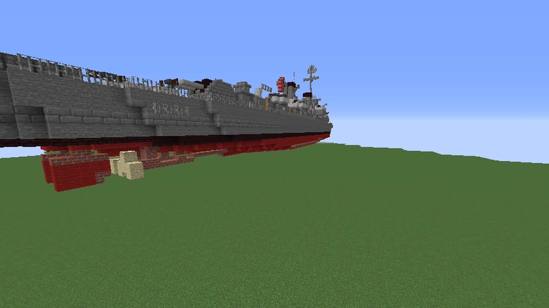 USS Destroyer Gearing 1:1 [outdated] Minecraft Map