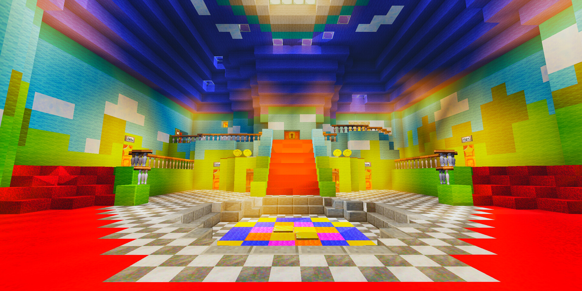 Super Mario 64 Danychu - Bedrock Edition Minecraft Map