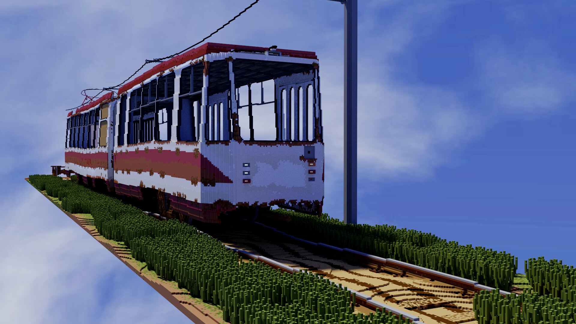 Rusty tram Minecraft Map