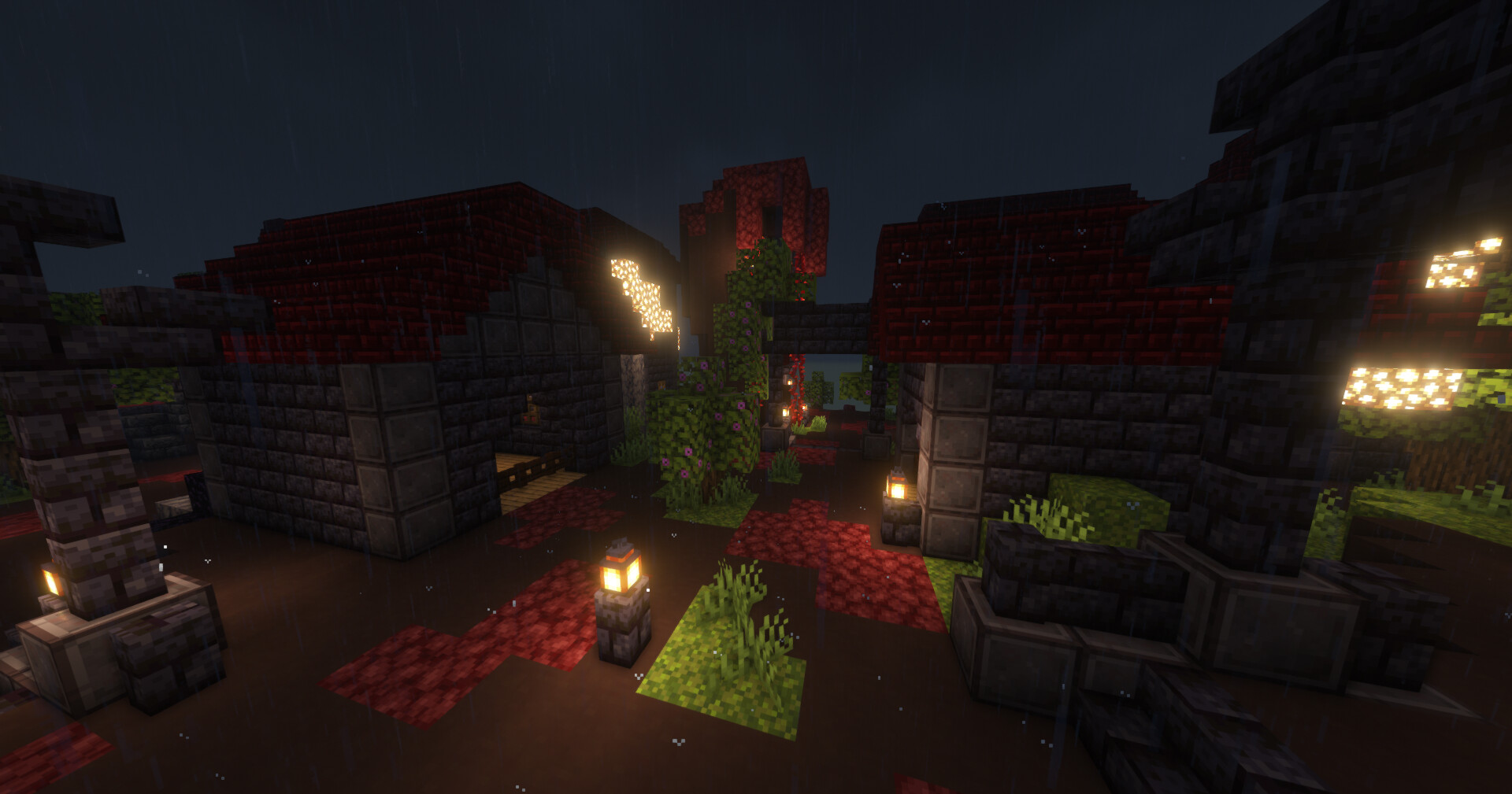 Hellish Village Minecraft Map