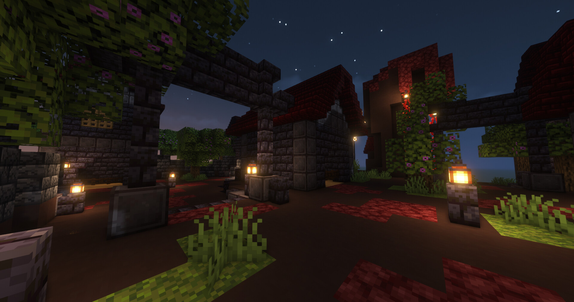 Hellish Village Minecraft Map