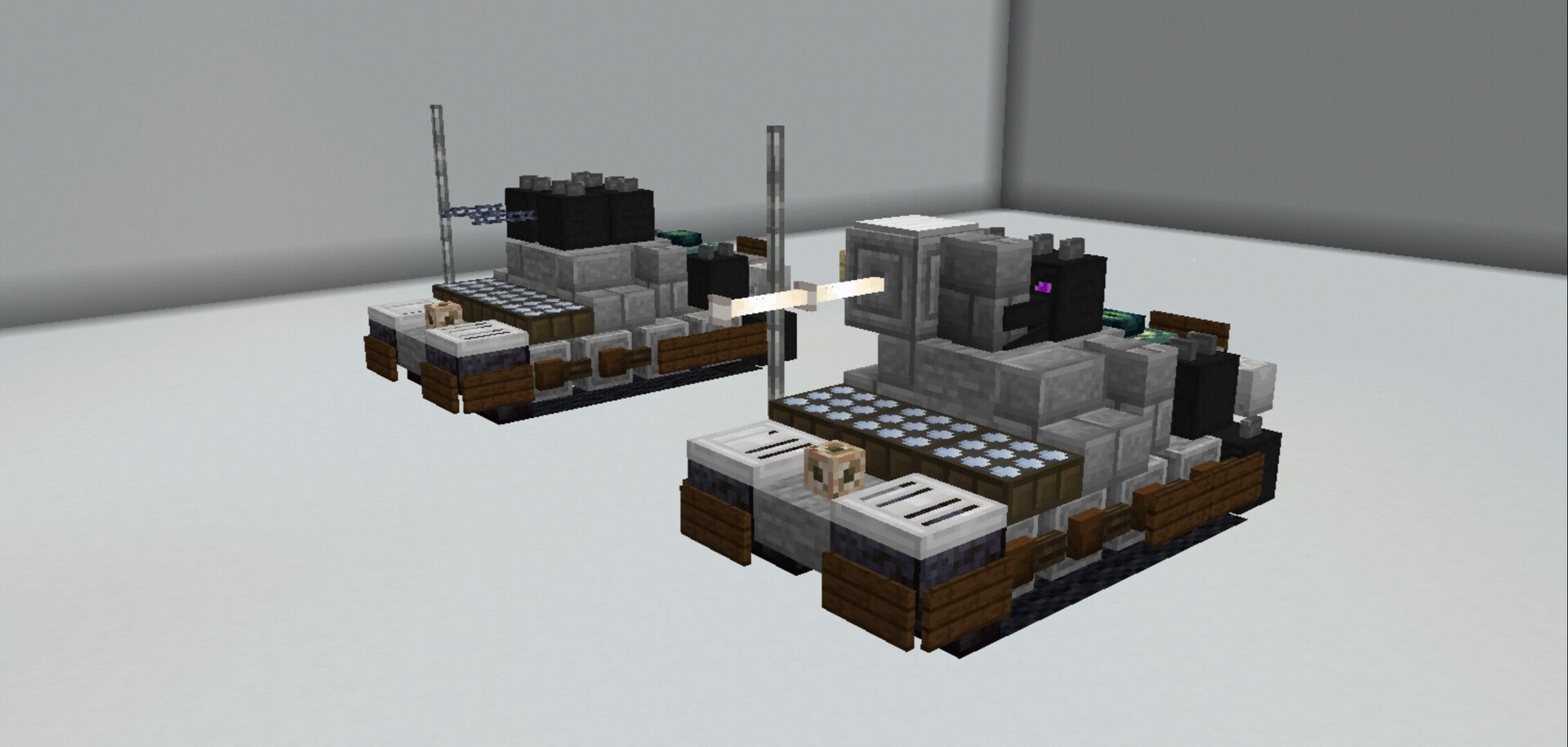 Panzer I Ausf.A and Breda Mod. Minecraft Map