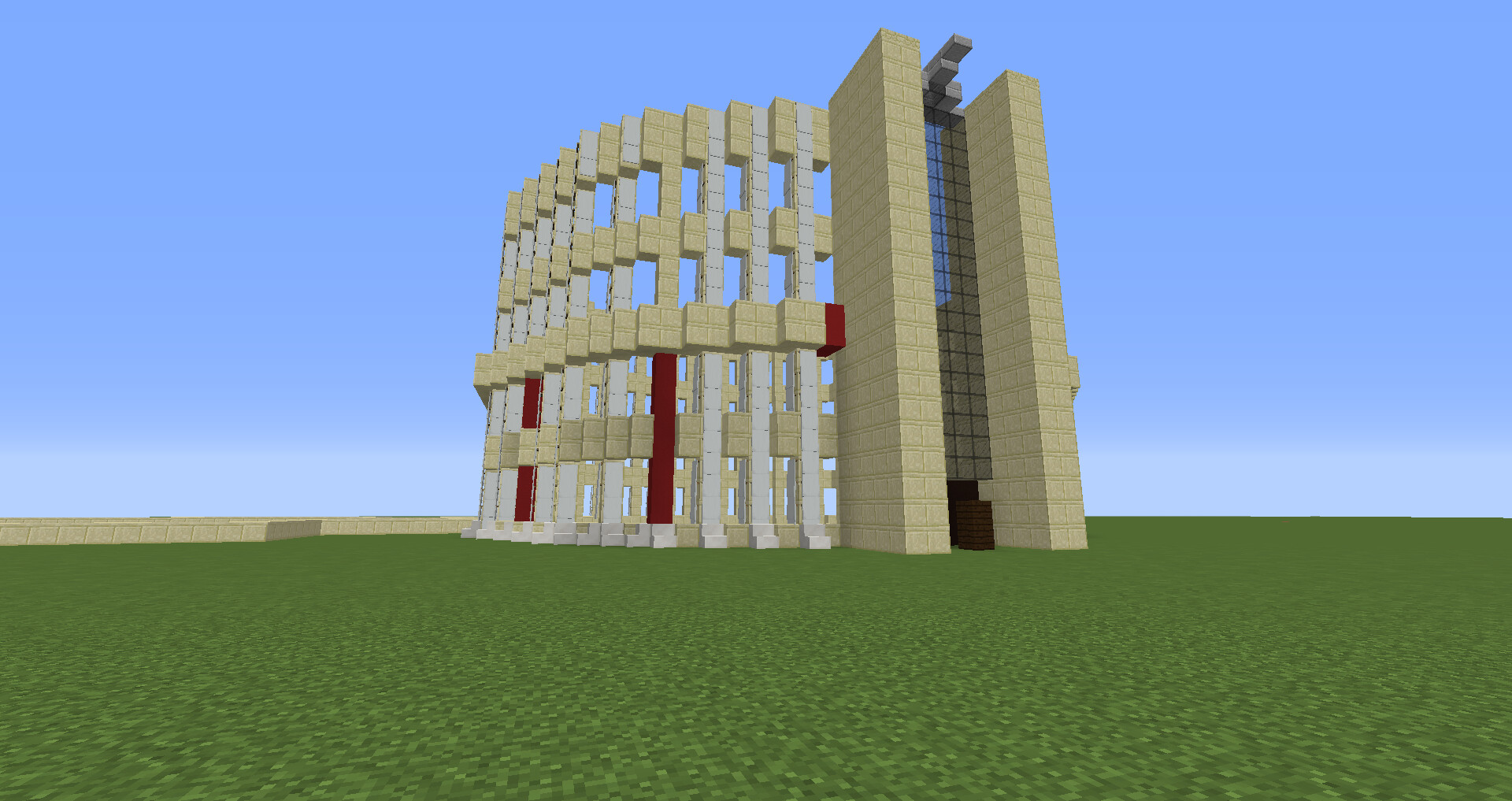 Ladd School (Exeter, Rhode Island) 1:1 Recreation Minecraft Map