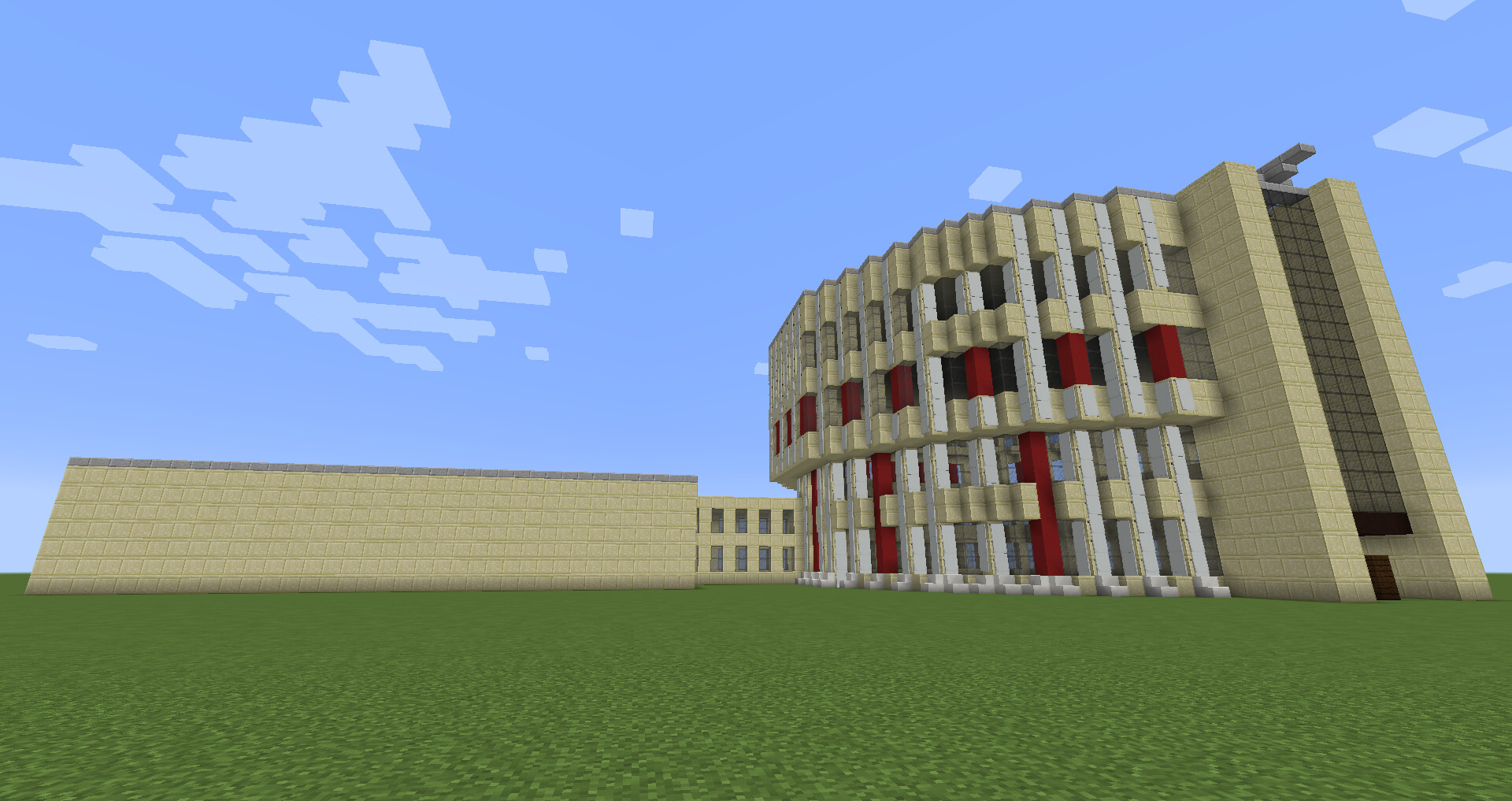 Ladd School (Exeter, Rhode Island) 1:1 Recreation Minecraft Map