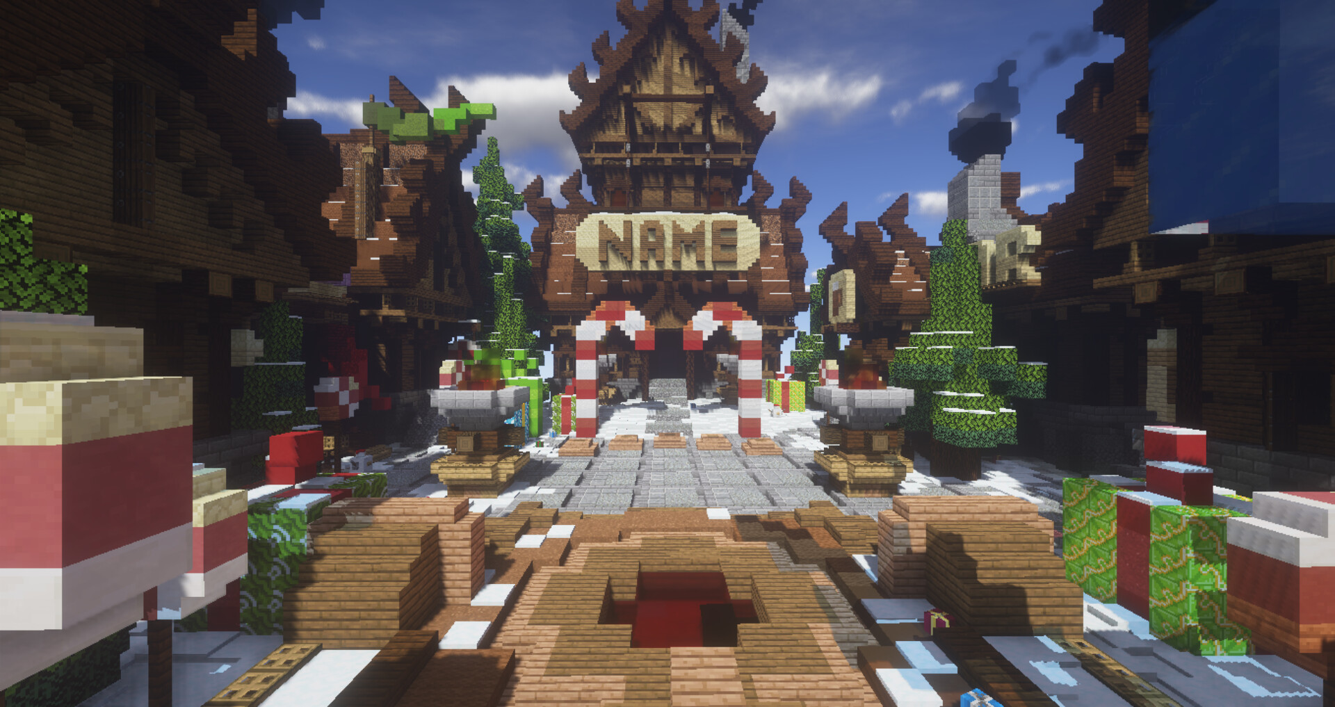 Exclusive New Year's Hub! [For sale!] Minecraft Map
