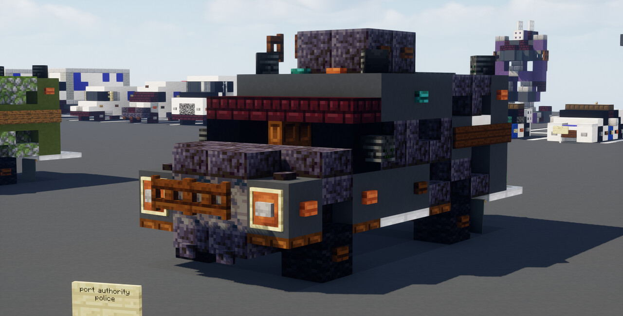 FBI SWAT Lenco Bearcat G3 Minecraft Map