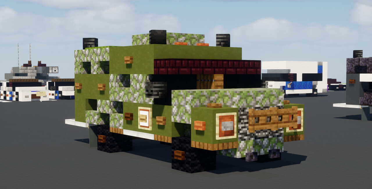 FBI SWAT Lenco Bearcat G3 Minecraft Map