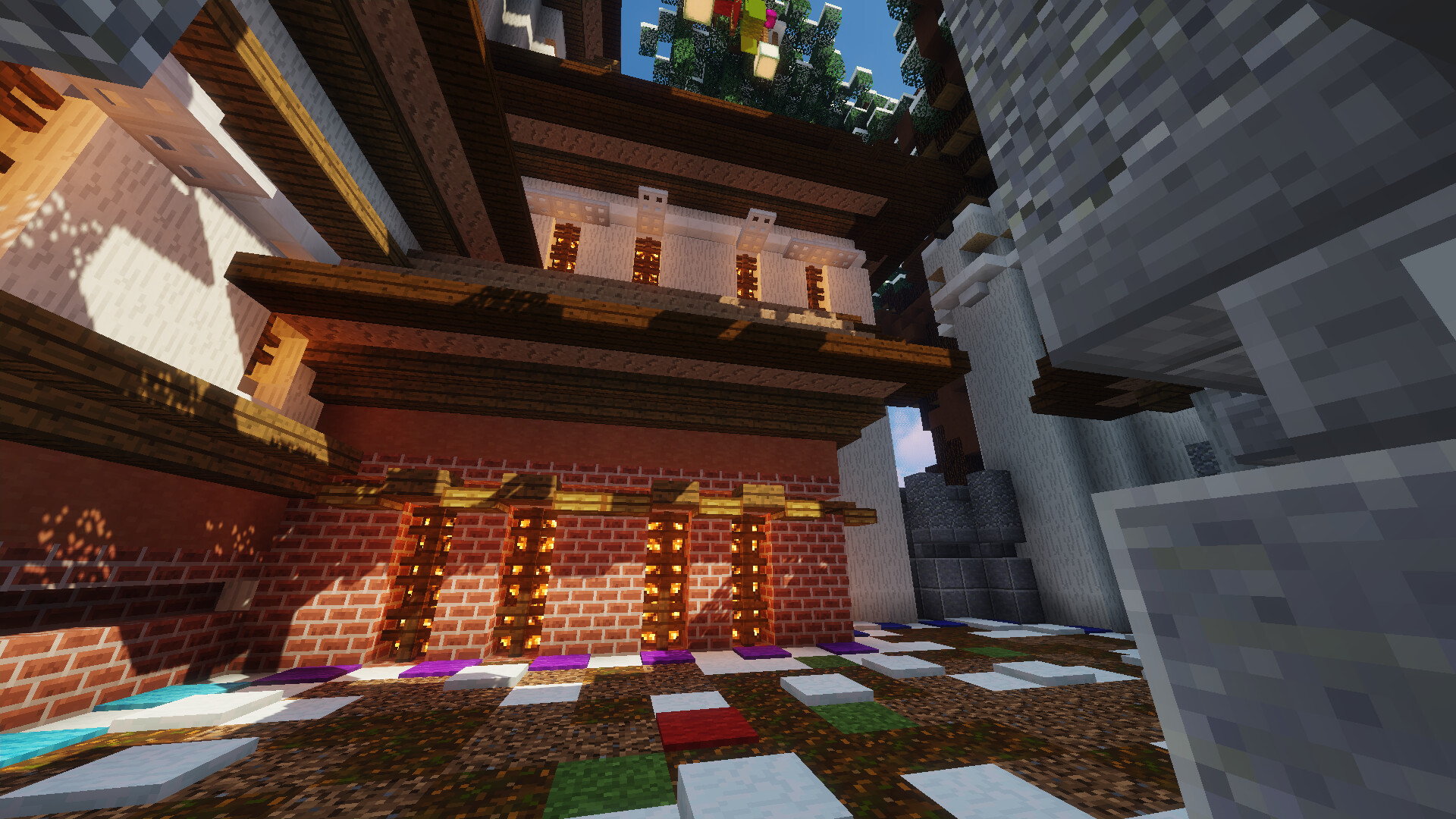 Minecraft Winter SkyWars Minecraft Map